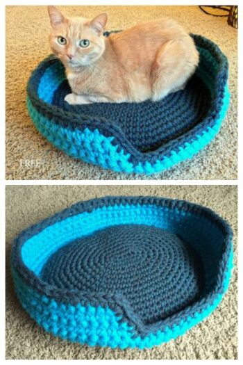 18 Free Crochet Cat Bed Patterns (With Pictures) | Hepper Pet Resources