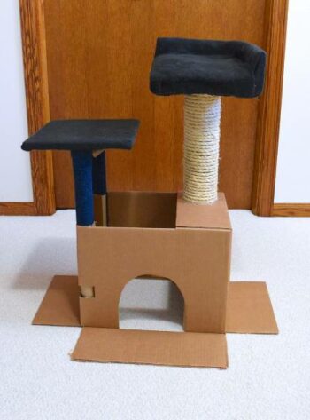 14 DIY Cardboard Cat Toy Plans You Can Make Today (with Pictures ...