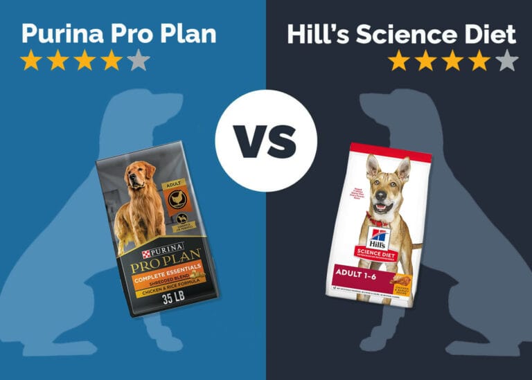 Purina Pro Plan vs Hill's Science Diet Dog Food: Our 2025 Comparison ...
