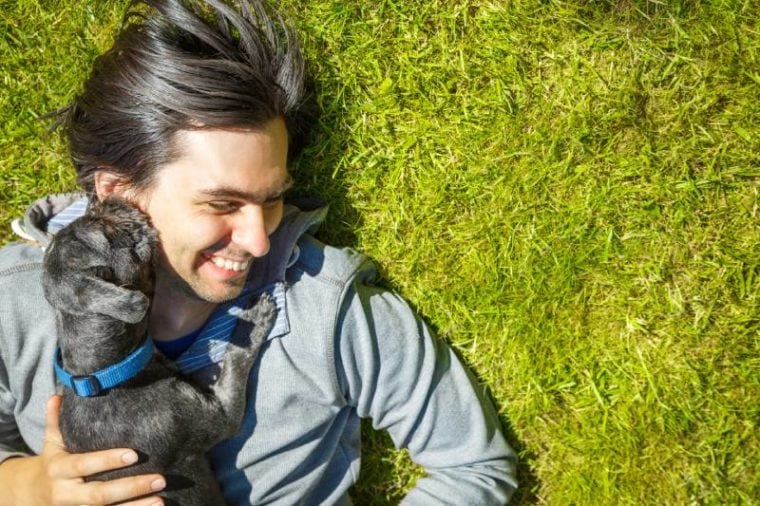 Why Does My Dog Eat My Hair? 7 Vet-Verified Reasons | Hepper Pet Resources