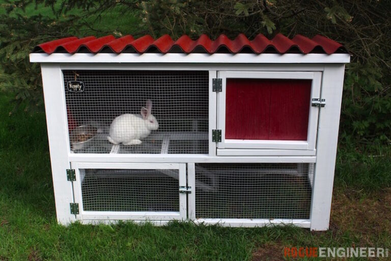 7 Beautiful DIY Rabbit Hutches You Can Make Today (With Pictures ...