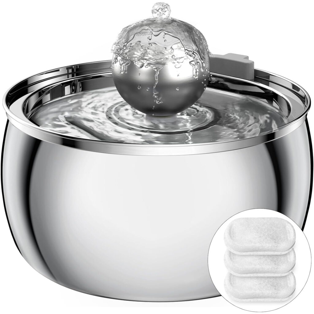 6 Best Stainless Steel Cat Water Fountains – 2026 Reviews & Top Picks ...