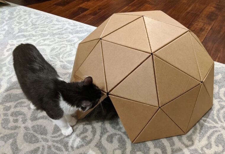 24 DIY Cardboard Cat House Plans You Can Build Today (With Pictures ...