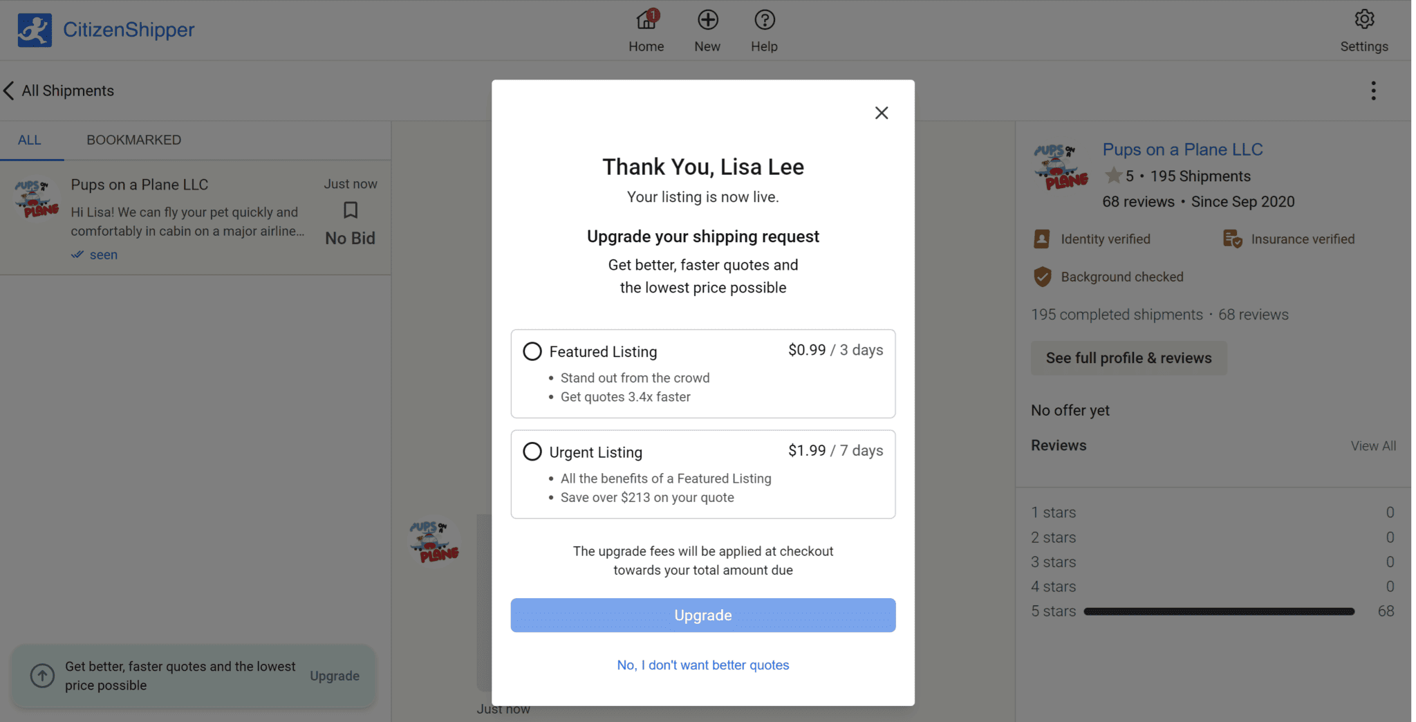 CitizenShipper Review 2026: Our Expert Guide & Final Verdict | Hepper ...